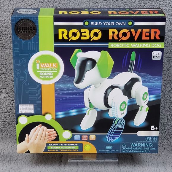 Iwalk | Toys | Robo Rover Robotic Walking Dog You Build Your Own Sound ...